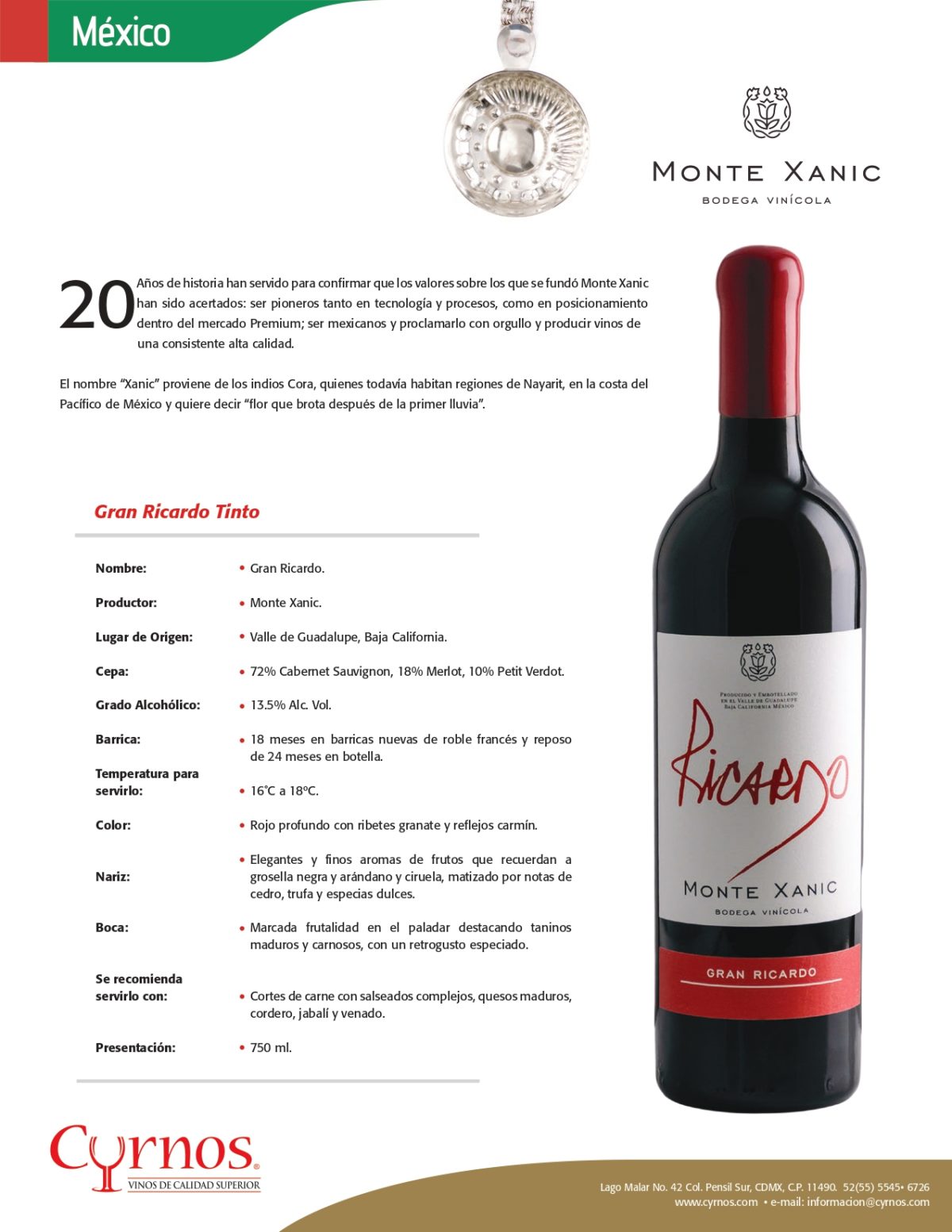 Gran Ricardo Tinto - Cyrnos